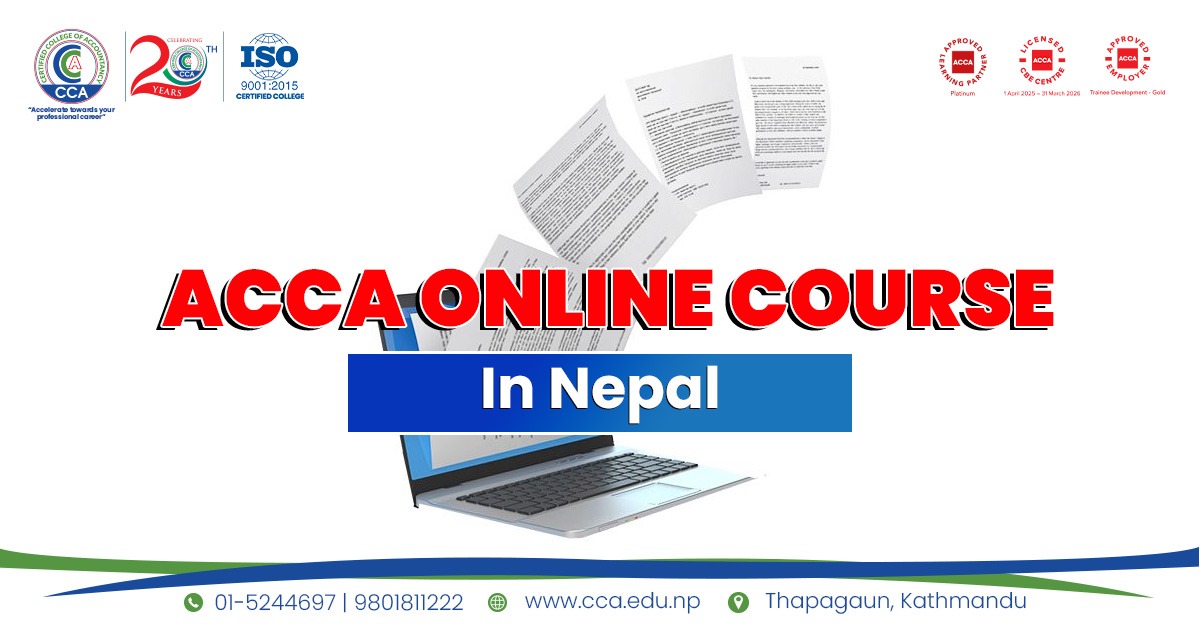 ACCA Online Course In Nepal | Live Learning & 24/7 Portal - CCA